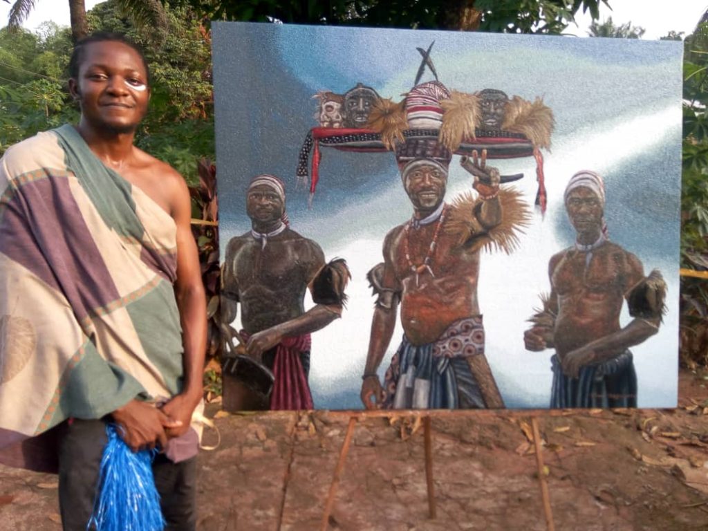 The Ohafia War Dance (Igbo: Ikpirikpi Ogu)